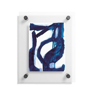 Abstract Made To Order Floating Acrylic Print 8"X10" With Black Standoffs - Bed Bath & Beyond ...